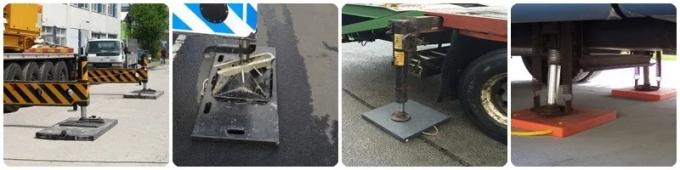 Crane Mats HDPE Outrigger Pads Polyethylene Plastic Load Distribution Pad