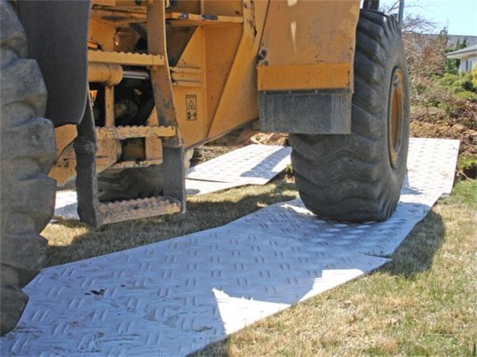 Synthetic Ground Protection Bog Mat HDPE Temporary Truck Access Road Plate